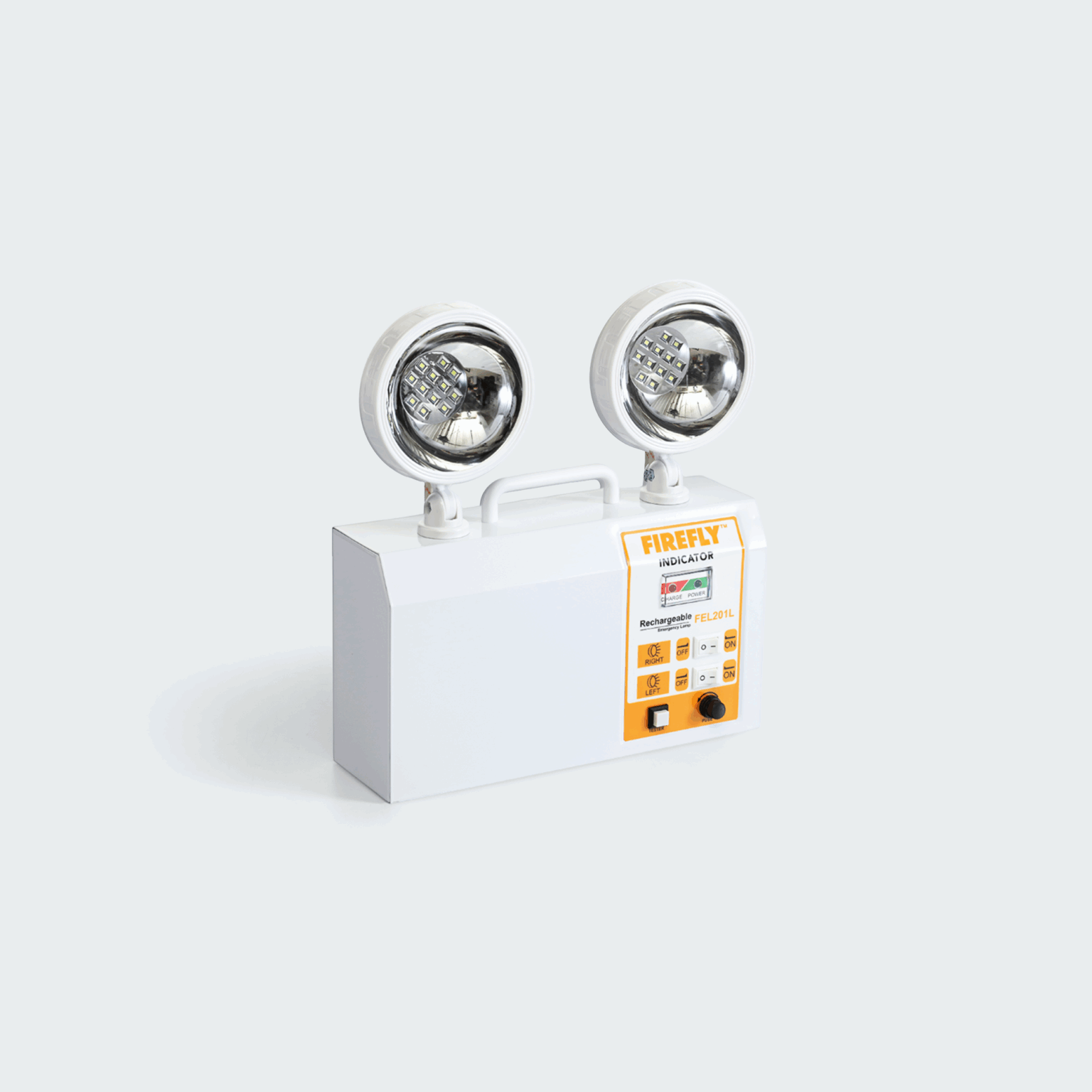 FIREFLY LED Emergency Lamp Rechargeable Twinhead - Firefly Electric and ...