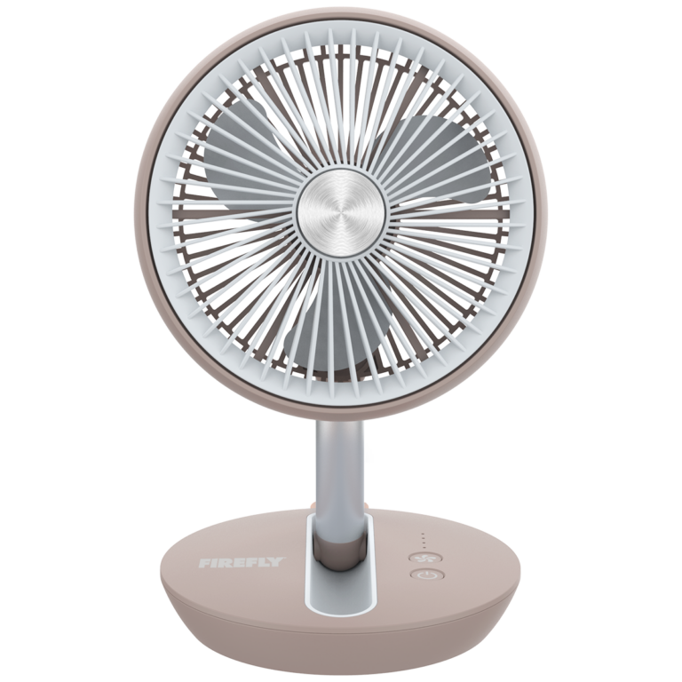 FIREFLY Rechargeable Folding Desk Fan - Firefly Electric and Lighting ...