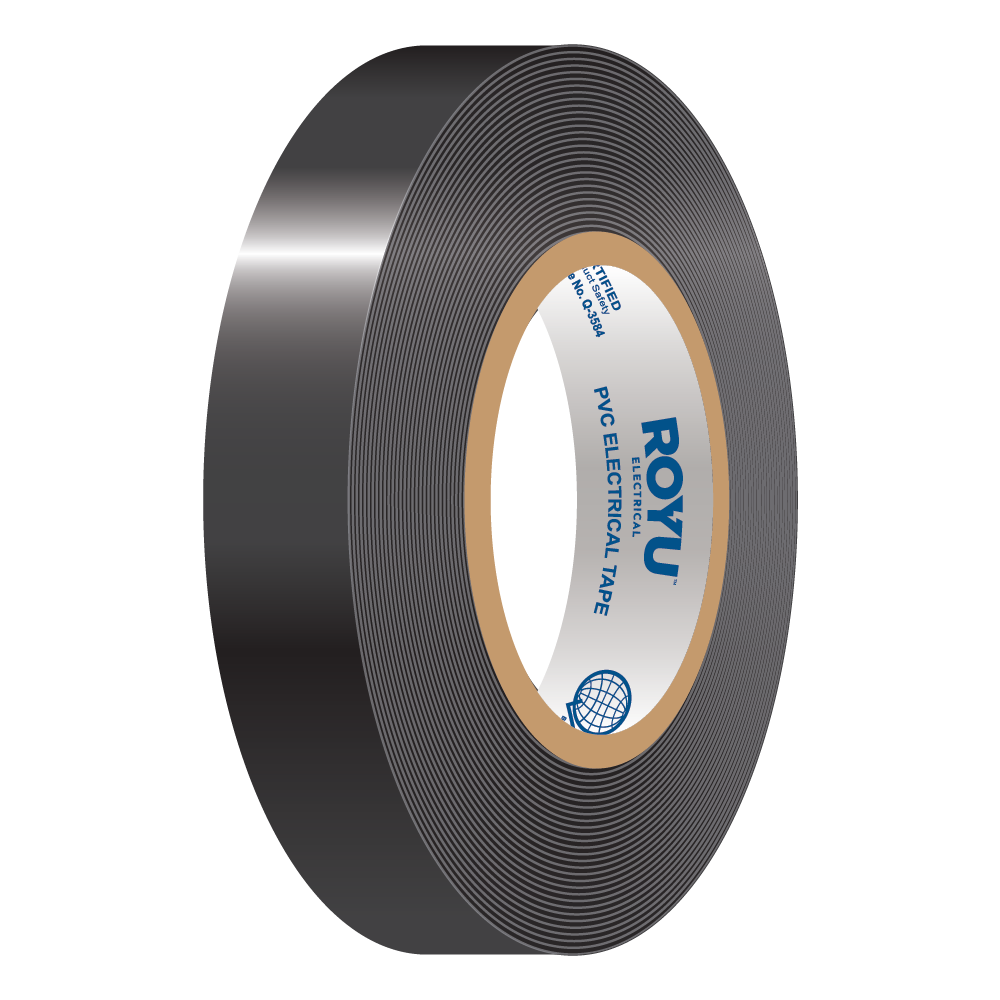 Royu PVC Electrical Tape Black-16m - Firefly Electric and Lighting ...